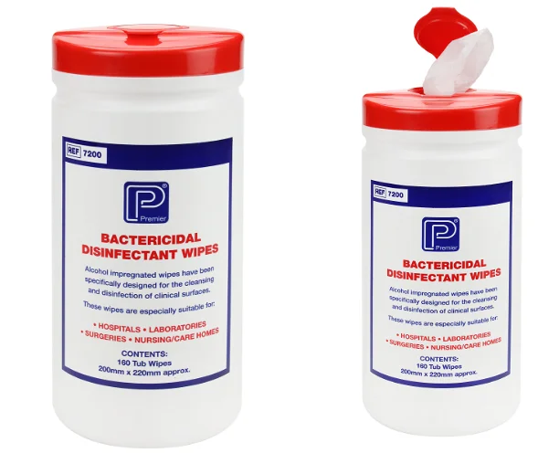 Renseservietter, solvent isopr